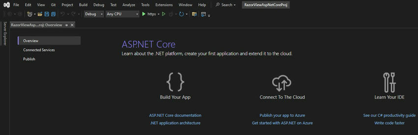 Overview of Razor Views, Razor Pages and Razor Components